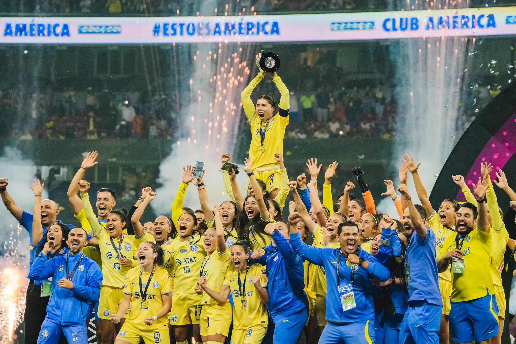 América Femenil, campeonas y dueñas de un nuevo récord