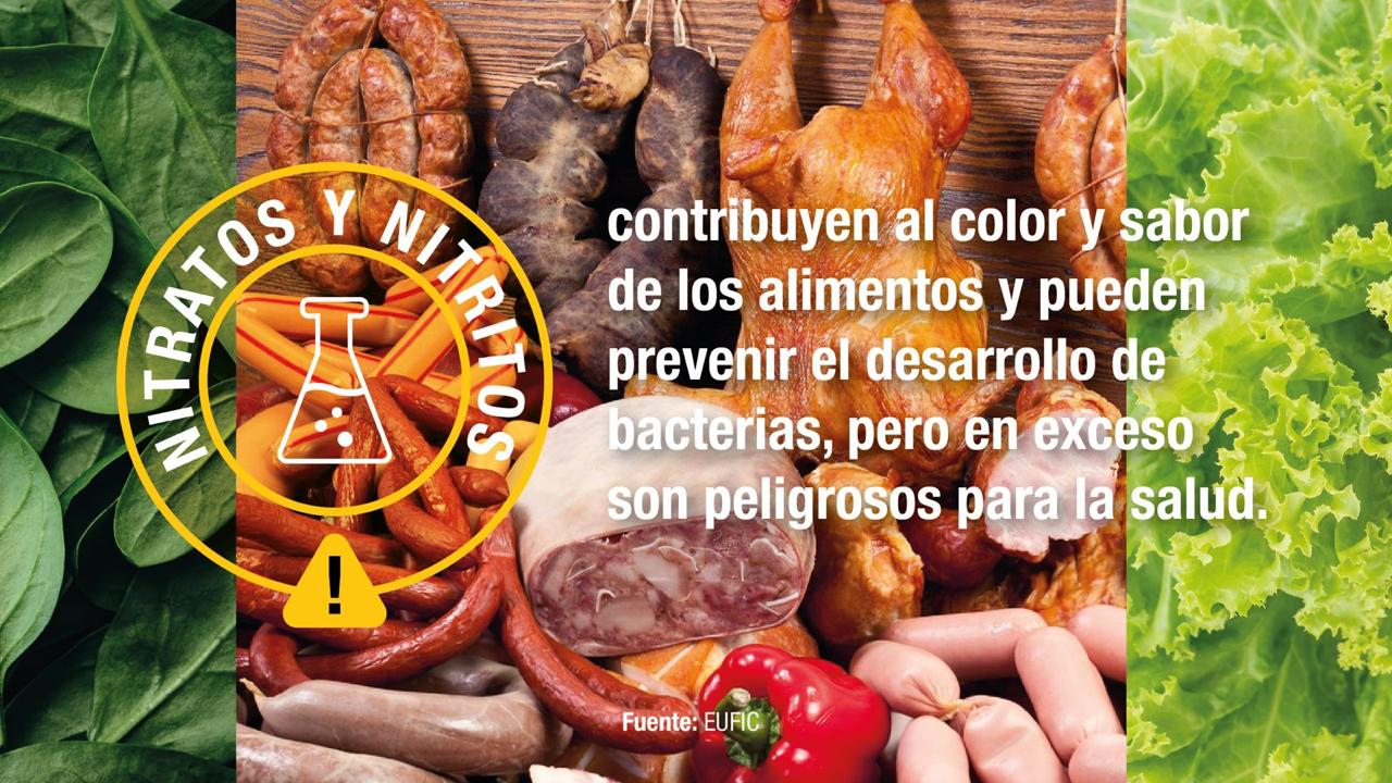 Nitritos y nitratos ¡están en nuestros alimentos! Las recomendaciones ...