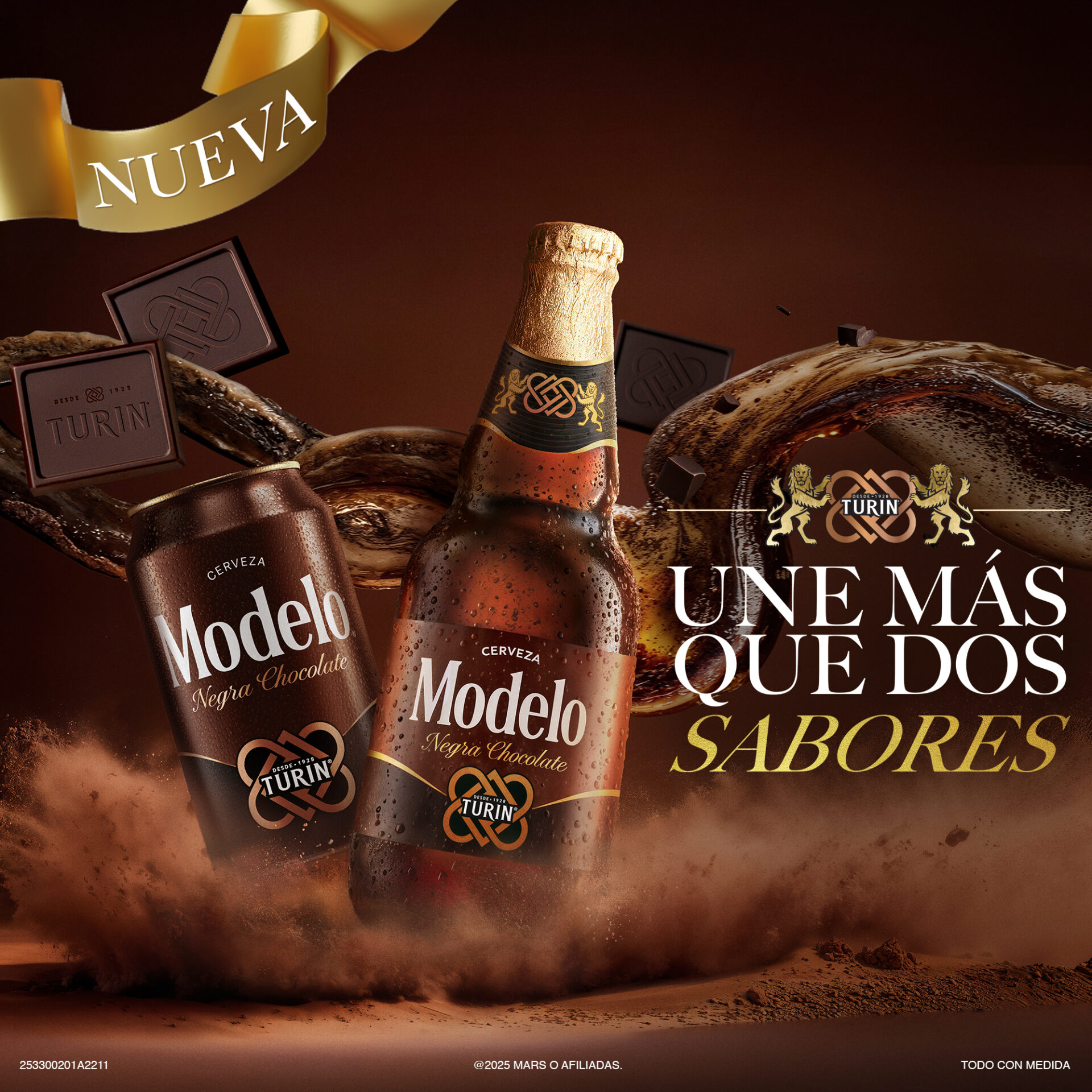 Modelo y Turín lanzan cerveza con chocolate para la temporada navideña - Revista Fortuna